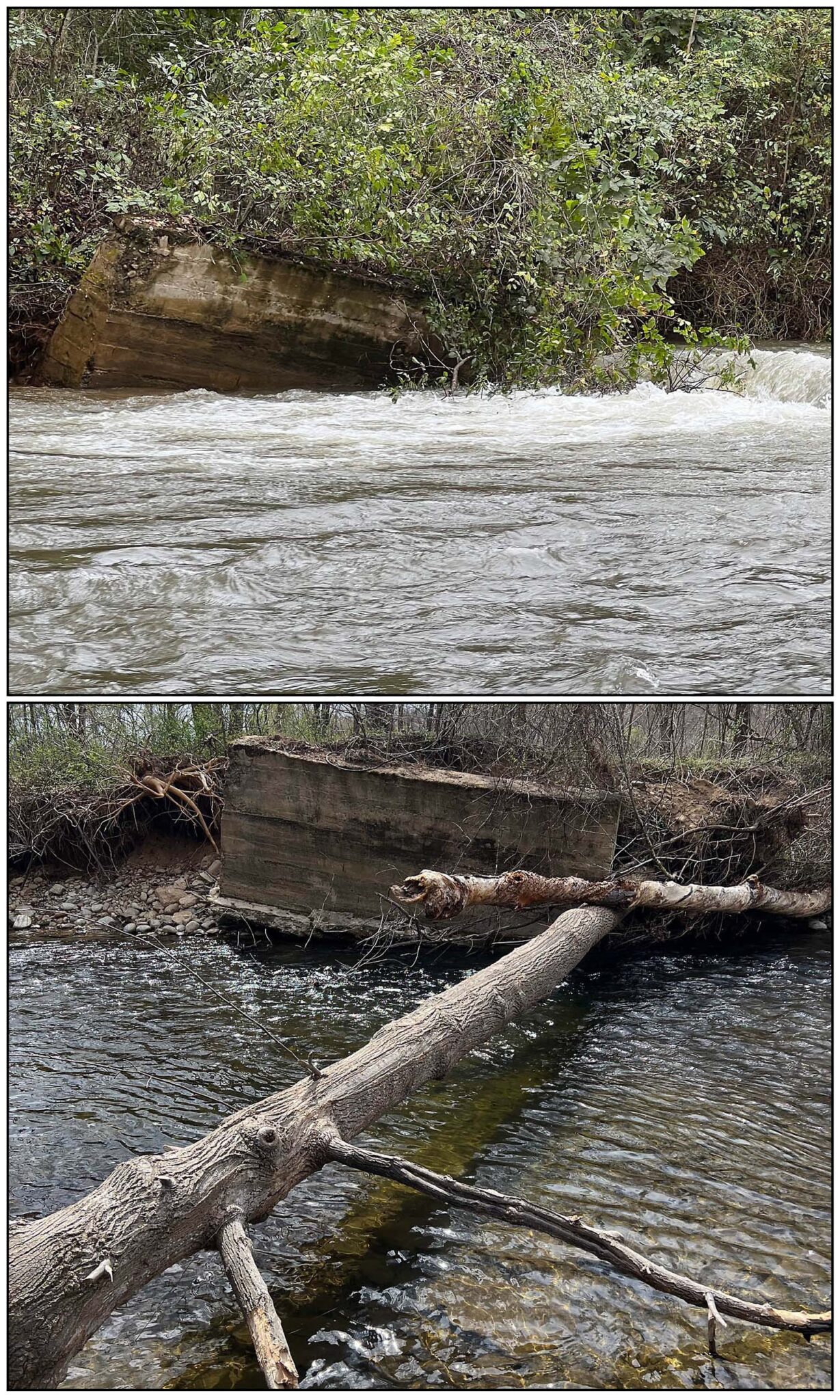 GOING WITH THE FLOW – UNDER THE TYE RIVER – CHUCK’S WONDER WORLD