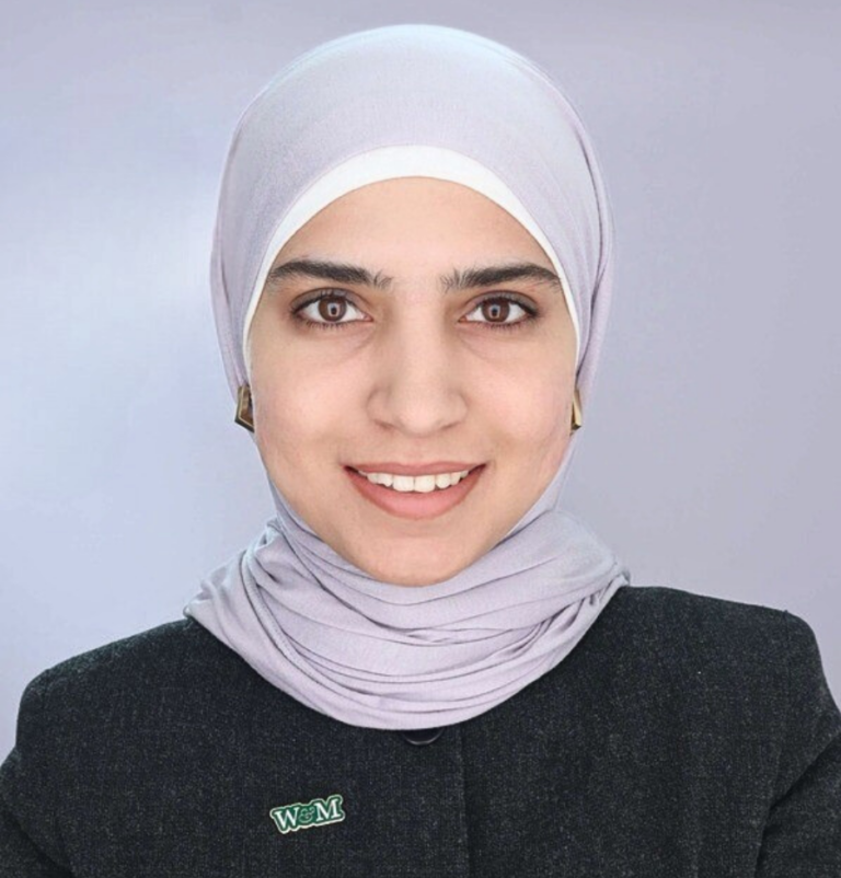 Tajalla Moslih – W&M Peer Advising Program